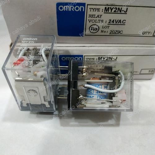 Jual relay original my2/my2n 24vac 8kaki/relay my2n/relay 24vac ...