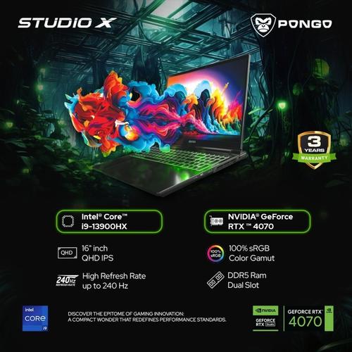 Promo Gaming Axioo Pongo Studio X Intel Core i9-13900HX 32GB 1TB RTX ...