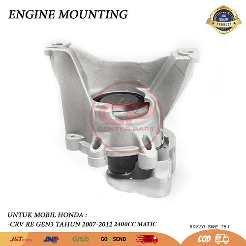 Jual engine mounting gantungan mesin kaki mesin pangkuan mesin kanan bawah honda crv re gen3 ...