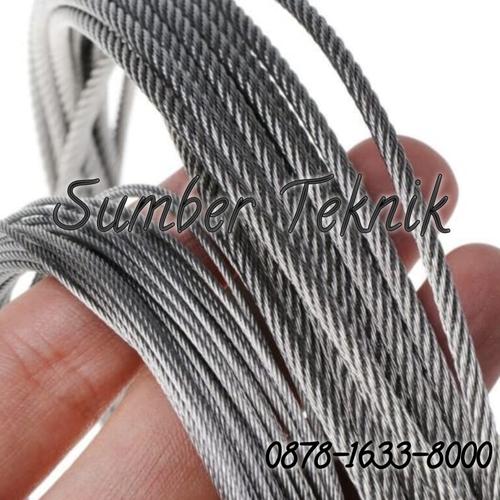 Jual Kawat Sling Baja Stainless Steel 5 mm Tali Seling Stainless Wire Rope - Jakarta Utara ...
