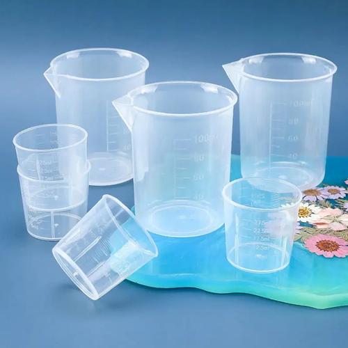 Jual Gelas Takar Plastik Dapur Lab Garis Ukur Takaran Air Beaker ...