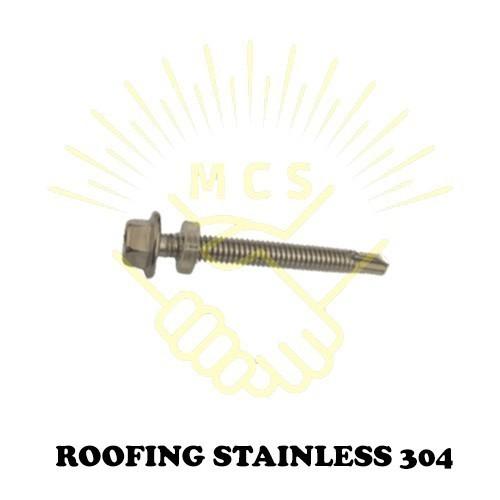 Jual Roofing Stainless Steel 304 12 X 50 / Skrup Roofing 5 CM SUS 304 ...