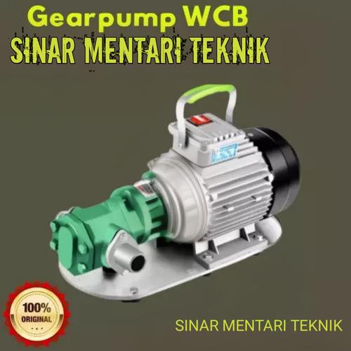 Jual gear pump wcb 75 pompa cairan solar minyak oli food grade 220v ...