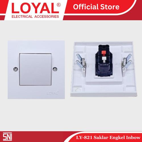 Promo Loyal Saklar Engkel Inbow Saklar Listrik Single Switch LY-821 ...