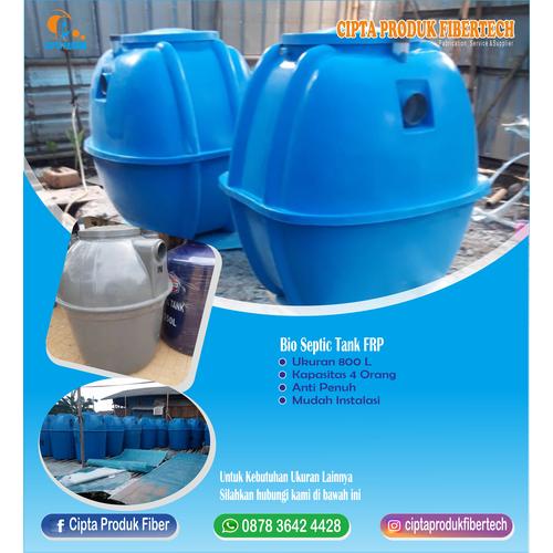Jual bio septic tank kapasitas 1000 liter - Kota Bekasi - CIPTA PRODUK ...