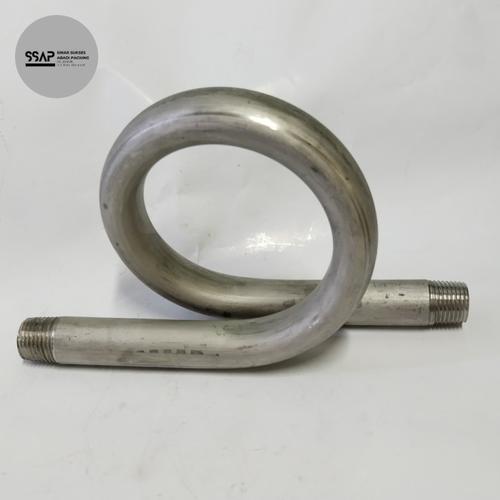 Jual Pipa siphon Stainless drat 1/4" inch tipe o / pipa syphon SS304 ...