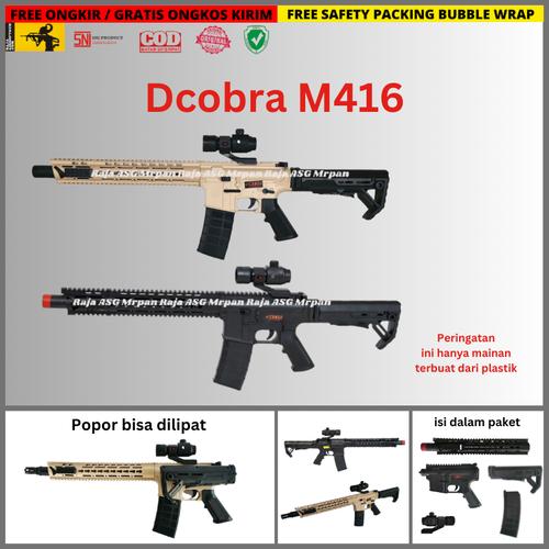 Jual Mainan Tembak Senapan Pistol Kokang M416 - Full Black - Kab ...