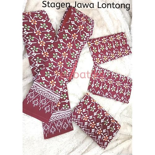 Jual Stagen Adat Jawa Lontong Premium - Jakarta Barat - EL BATIKS ...
