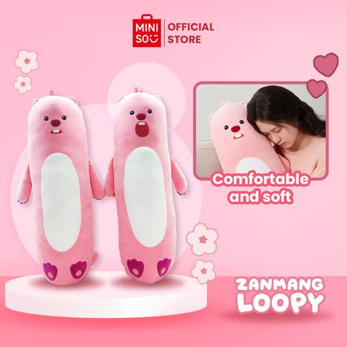 Promo Miniso x Zanmang Loopy Collection Bantal Guling Pillow 2 Aneka ...