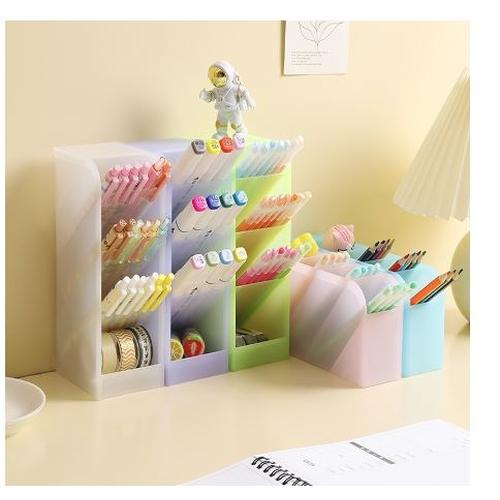 Jual Rak Mini Sekat Pensil Atk Meja Kantor Sekat Kotak Plastik Tempat ...