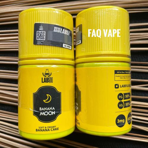 Jual Banana Moon 60ml - Liquid By Lab51 .FAQ - 6mg - Jakarta Timur ...