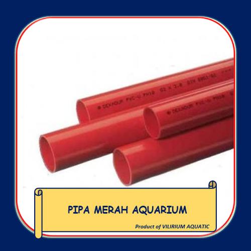 Promo PERLENGKAPAN AQUARIUM - PIPA MERAH AQUARIUM / PIPA FILTER ...