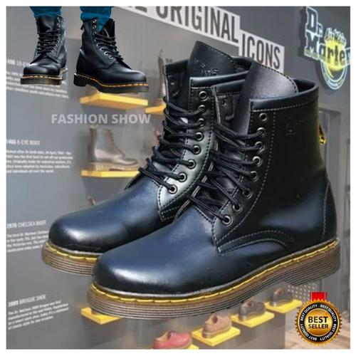Jual Sepatu Boots High Docmart Pria dan Wanita Super Keren 118AL ...