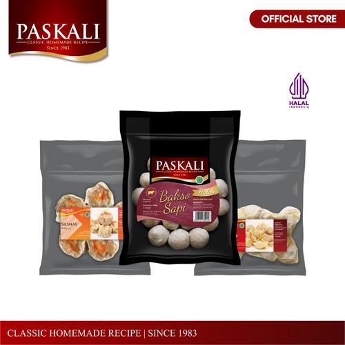 Jual Paskali Pack - Bakso Sapi Halus, Pangsit Ayam, Siomay Ayam - Kota ...
