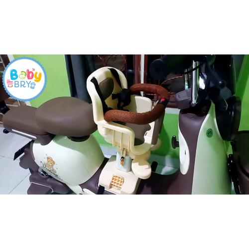 Jual KURSI BONCENGAN DEPAN ANAK DI SEPEDA LISTRIK MOTOR LISTRIK ...