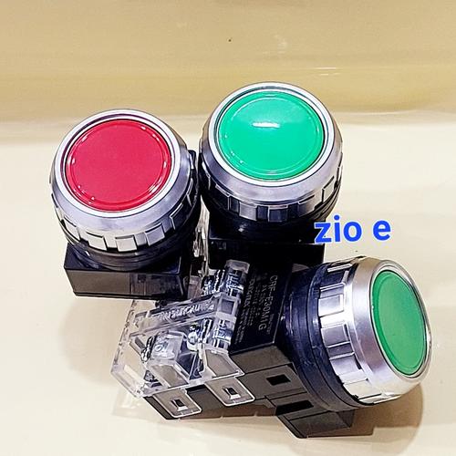 Jual push button switch 220v 30mm - hijau - Jakarta Barat - zioelectric ...