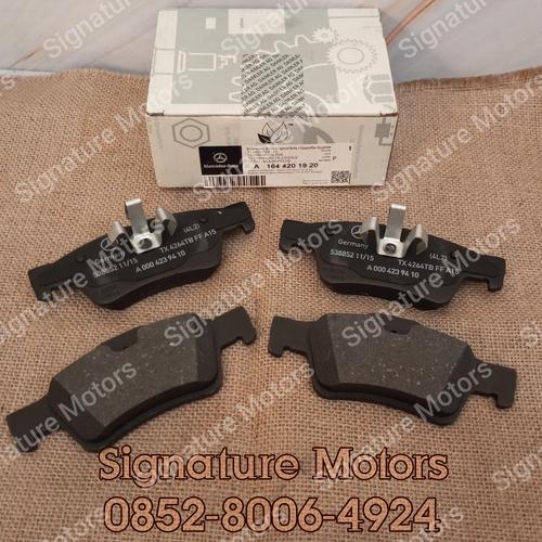 Jual A1644201920 KAMPAS REM BELAKANG BRAKE PAD W164 X164 W251 GL500 ...