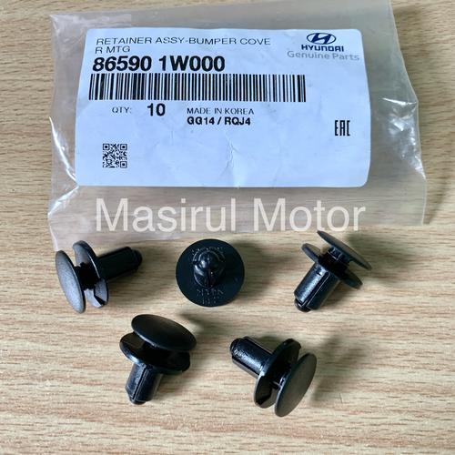Jual KLIP BUMPER RETAINER ASSY BUMPER COVER MTG ALL KIA HYUNDAI - Kota ...