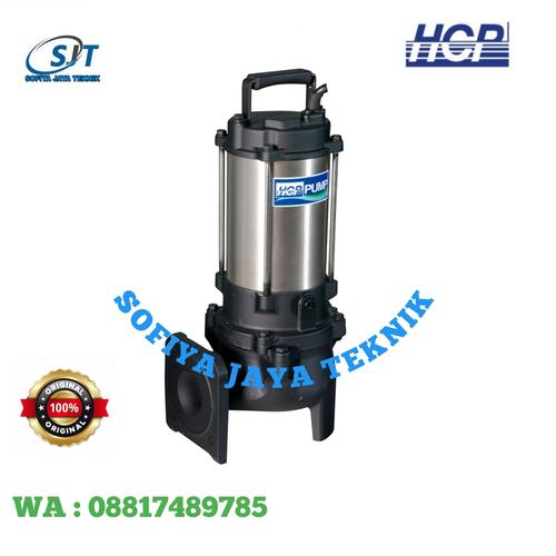 Jual Pompa celup air limbah cutter 3" 5Hp 3Phase Pompa HCP FN-35U 5Hp ...