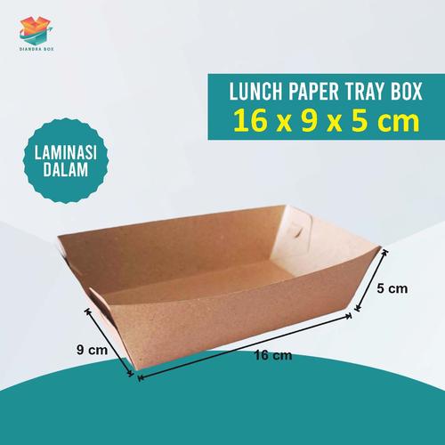 Jual Paper Tray | Food Tray | Piring Kertas | Lunch Paper Tray ...