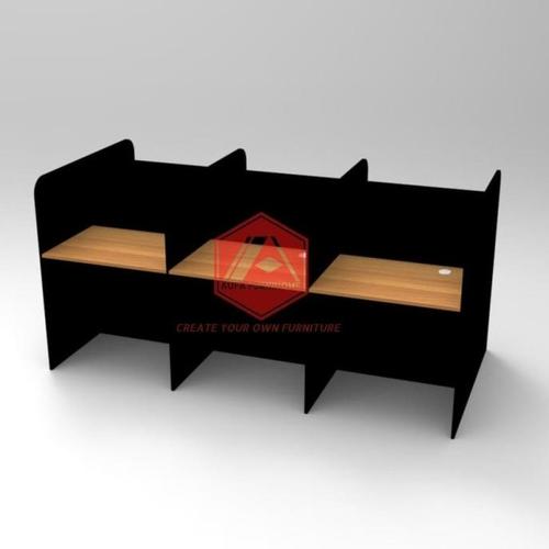 Jual meja kantor kerja 2 4 6 8 10 orang partisi kubikal cubical kubikel ...
