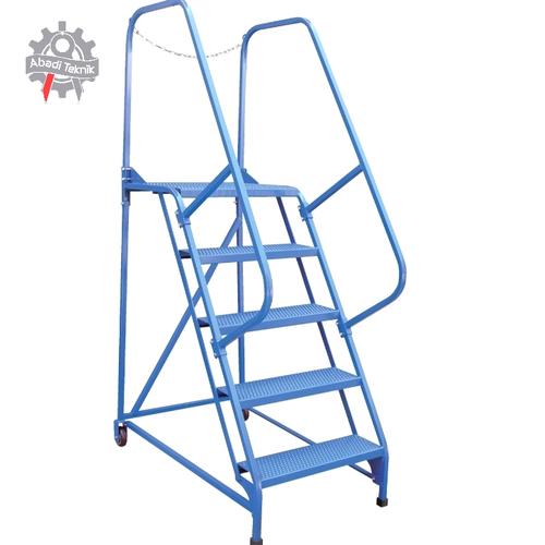 Jual Tangga dorong gudang trolley troli pabrik supermarket tangga ...