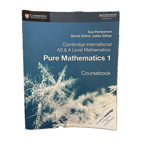 Jual Buku Cambridge AS & A Level Mathematics Pure Mathematics 1 2 3 ...