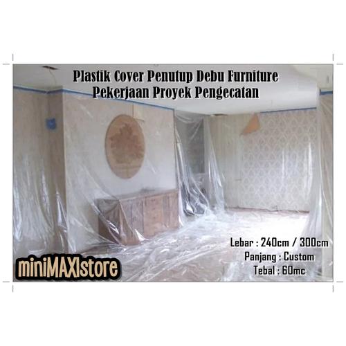 Jual Plastik Cover Transparan Penutup Furniture Ranjang Spring Bed Sofa ...