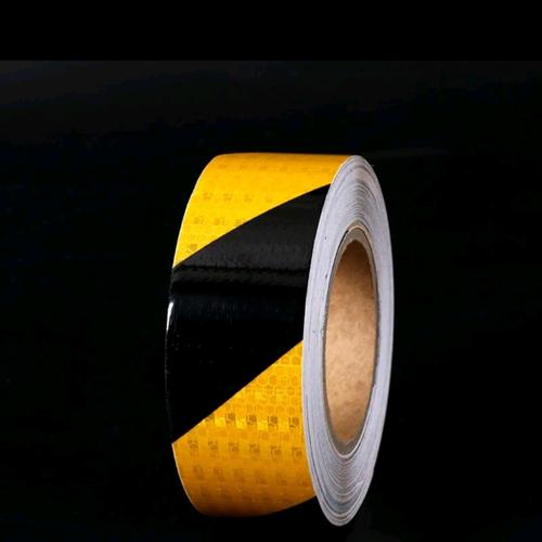 Jual Sticker Stiker Reflektor Lakban Stiker Pemantul Cahaya kuning ...