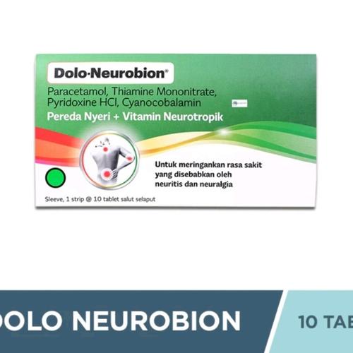 Jual Dolo Neurobion 10 tablet Pereda Nyeri dan Vitamin Neurotropik ...