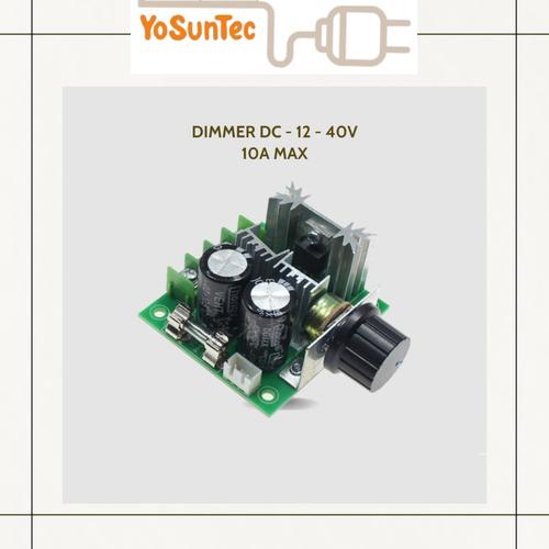 Jual DIMMER DC 12V-40V 10A 400W PWM DC LED STRONG SPEED CONTROL MOTOR DC - Kota Bandung ...