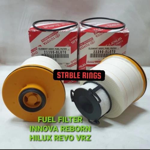 Jual FUEL FILTER FILTER SOLAR HILUX INNOVA REBORN FORTUNER VRZ 23390 ...