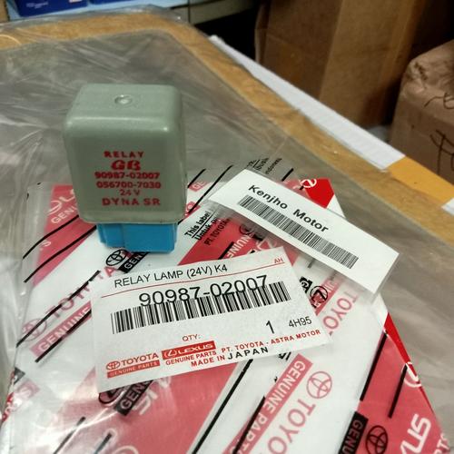 Jual Relay lampu kaki 4 (24v) toyota Dyna 90987-02007 - Jakarta Pusat ...