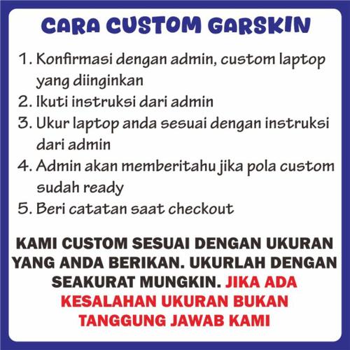 Jual GARSKIN UKURAN CUSTOM LAPTOP HP DAN LAPTOP DELL - Laptop Dell, A.H ...