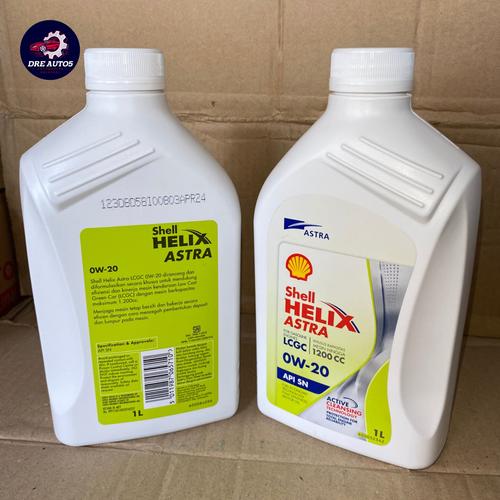 Jual Shell Helix Astra LCGC 0W-20 API SN Full Economy Technology & Full ...