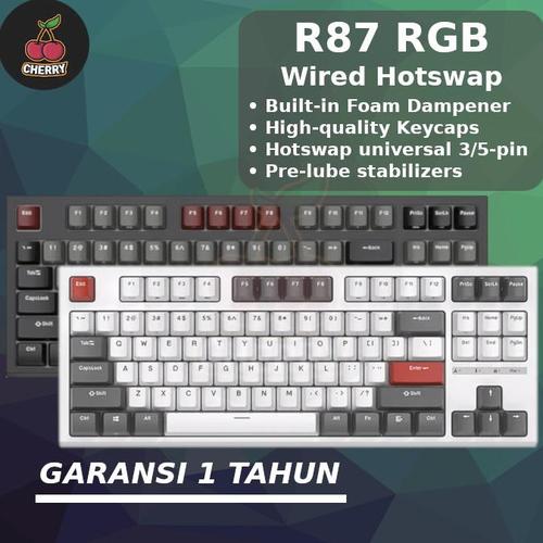 Jual Royal Kludge RK R87 / R 87 RGB Mechanical Keyboard Hotswap TKL 87 ...