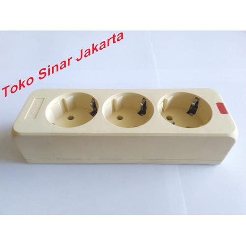 Jual Stopkontak Stop Kontak Colokan Colok Terminal Kotak Listrik 3 ...