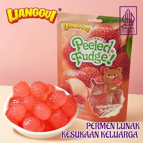 Jual Halal Permen Lunak Rasa Lychee Peeled Leci Manis Enak Rasa Buah ...