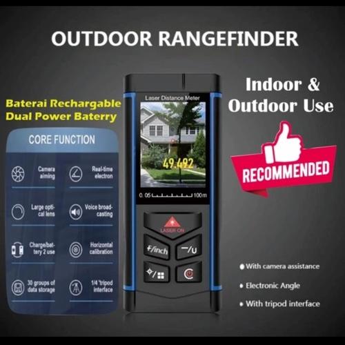 Jual 120m 90m Kamera Laser Distance Meter 150m Camera Bluetooth ...