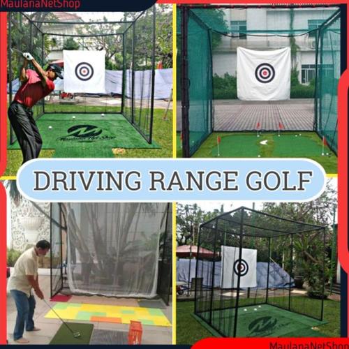 Jual JARING GOLF NET DRIVING RANGE GOLF 3MX3MX3M D18 SUDAH TERDAPAT ...