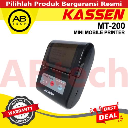 Jual Printer Kasir KASSEN MT-200 MINI MOBILE PRINTER THERMAL Bluetooth 58MM - Jakarta Pusat - AB ...