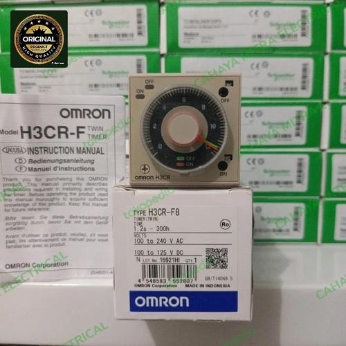Jual Omron H3CR-f8 100-240VAC Timer Twin Original - Jakarta Pusat ...