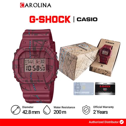 Promo Jam Tangan Pria Casio G-Shock DW-5600SBY-4D Maroon Dial Cicil 0% ...