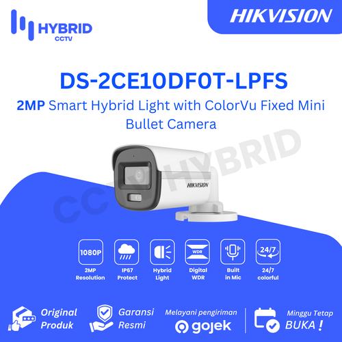 Jual Hikvision DS-2CE10DF0T-LPFS 2MP Smart Hybrid Light with ColorVu ...