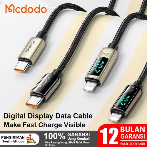 Jual MCDODO Kabel Data iPhone C to Lightning Digital Display Fast ...