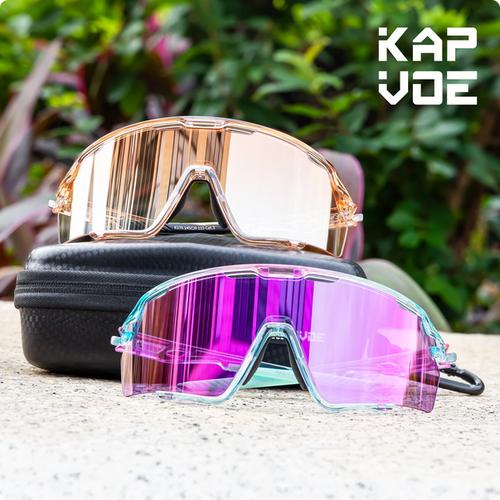 Jual Kacamata Running Cycling Multi Sport KAPVOE K170 3 Lensa COLORFUL ...