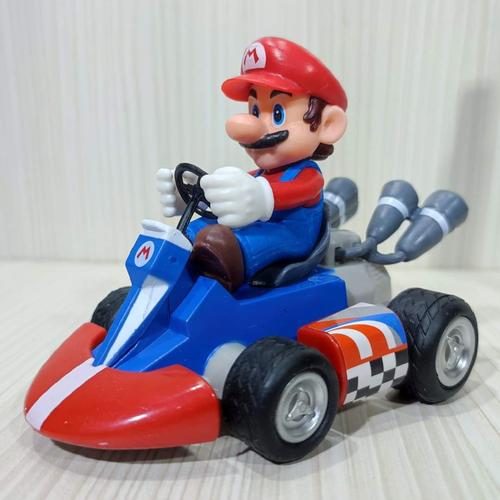 Jual mainan mario kart mario bross Pullback system tinggi sekitar 4 ...