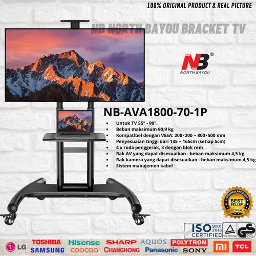 Jual BRACKET STANDING TV 50 55 60 65 70 75 80 85 90 INCH NORTH BAYOU ...