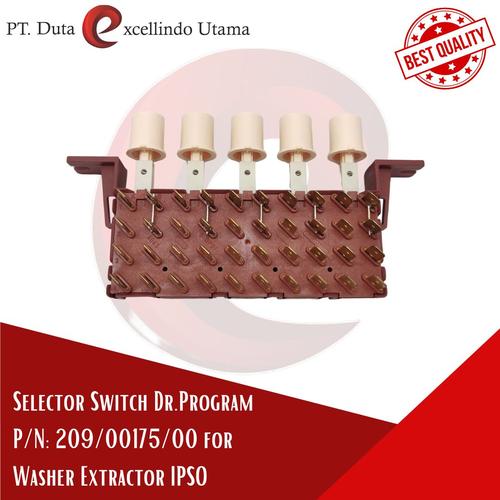 Jual Selector Switch Dr.Program P/N: 209/00175/00 for Washer Extractor ...