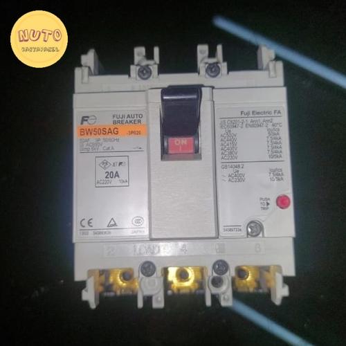Jual FUJI MINI MCCB BW50SAG 20A 3P - Kota Bogor - NUTOKARYAPANEL | Tokopedia